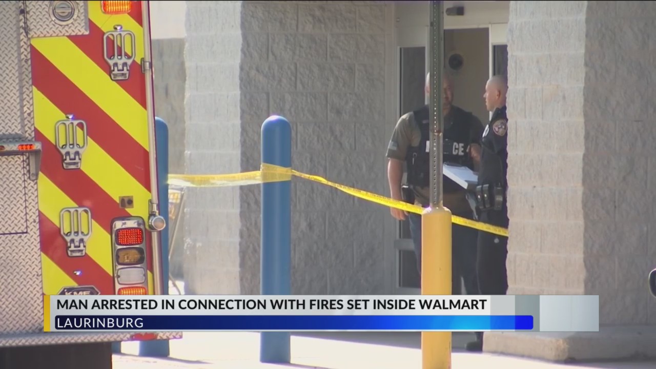 Man accused of starting fire at Laurinburg Walmart; no injuries ...