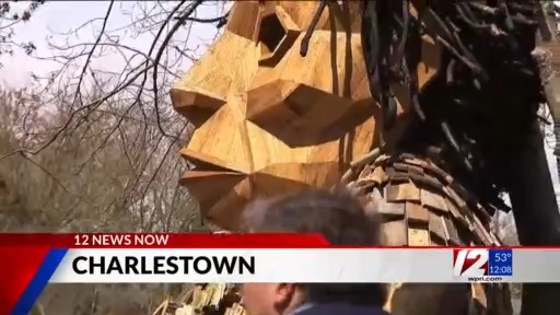 2 giant troll sculptures unveiled in Rhode Island – WPRI.com