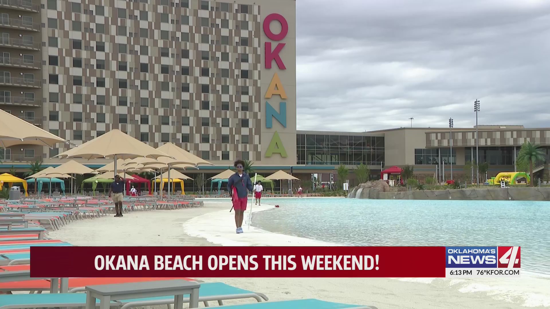 OKANA beach opens this weekend! – KFOR.com Oklahoma City