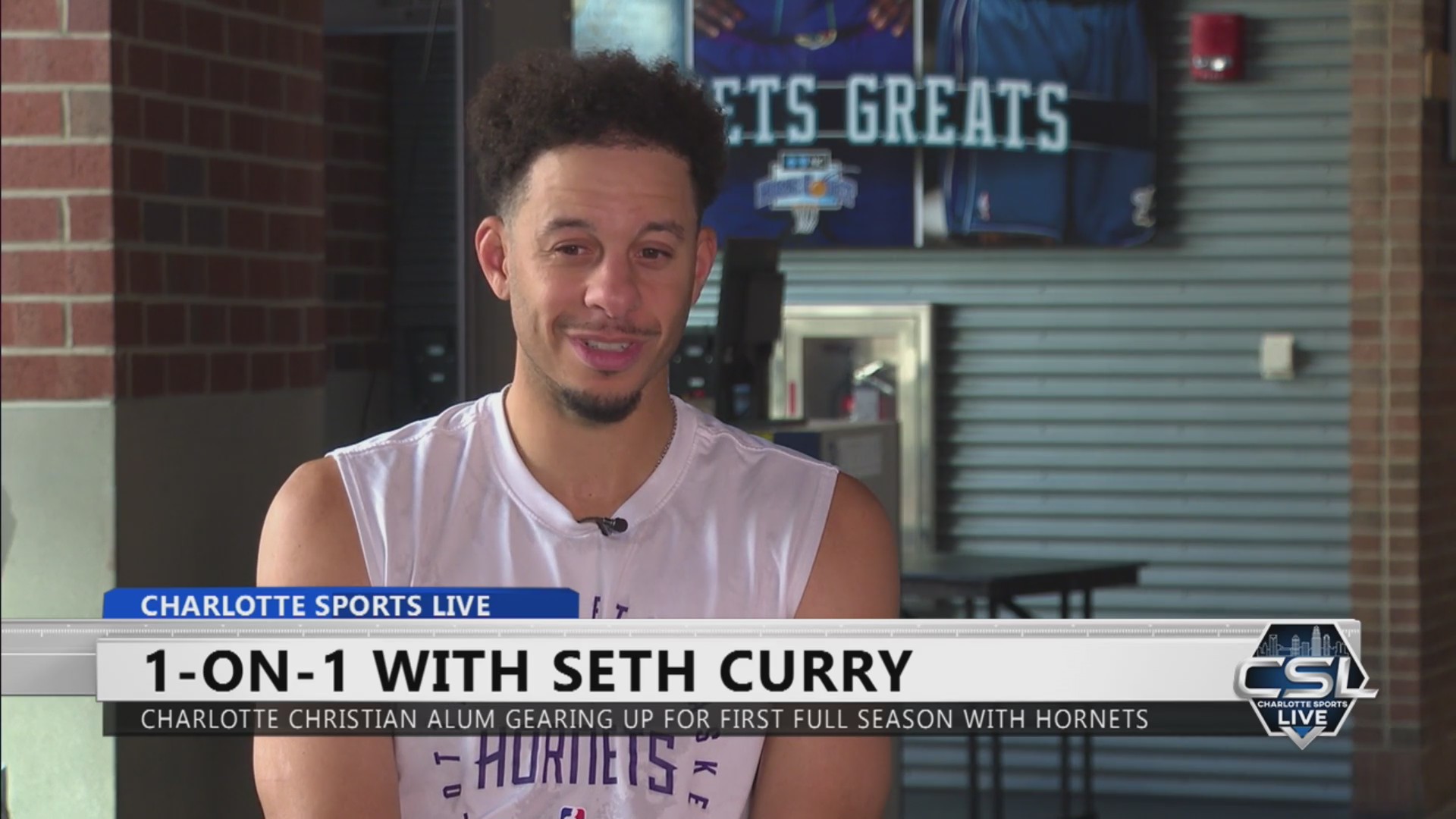 Seth Curry talks first full season with hometown Hornets – Queen City News