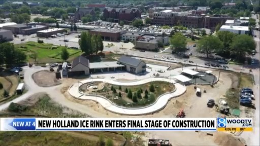 New Holland ice rink enters final stage of construction – WOODTV.com