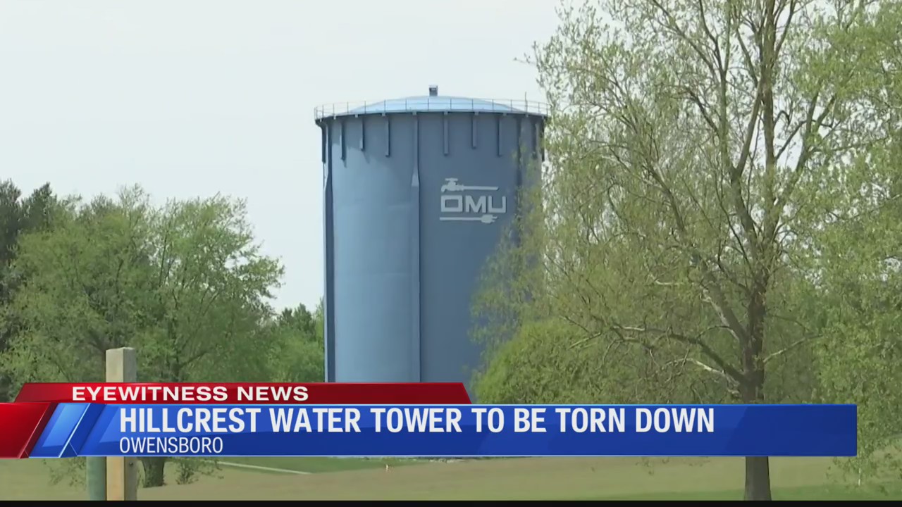 Hillcrest Water Tower to be Torn Down; Replaced with Pumps – Eyewitness ...