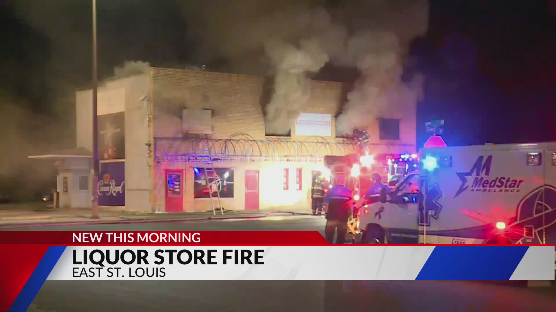Liquor store catches on fire in East St. Louis – FOX 2