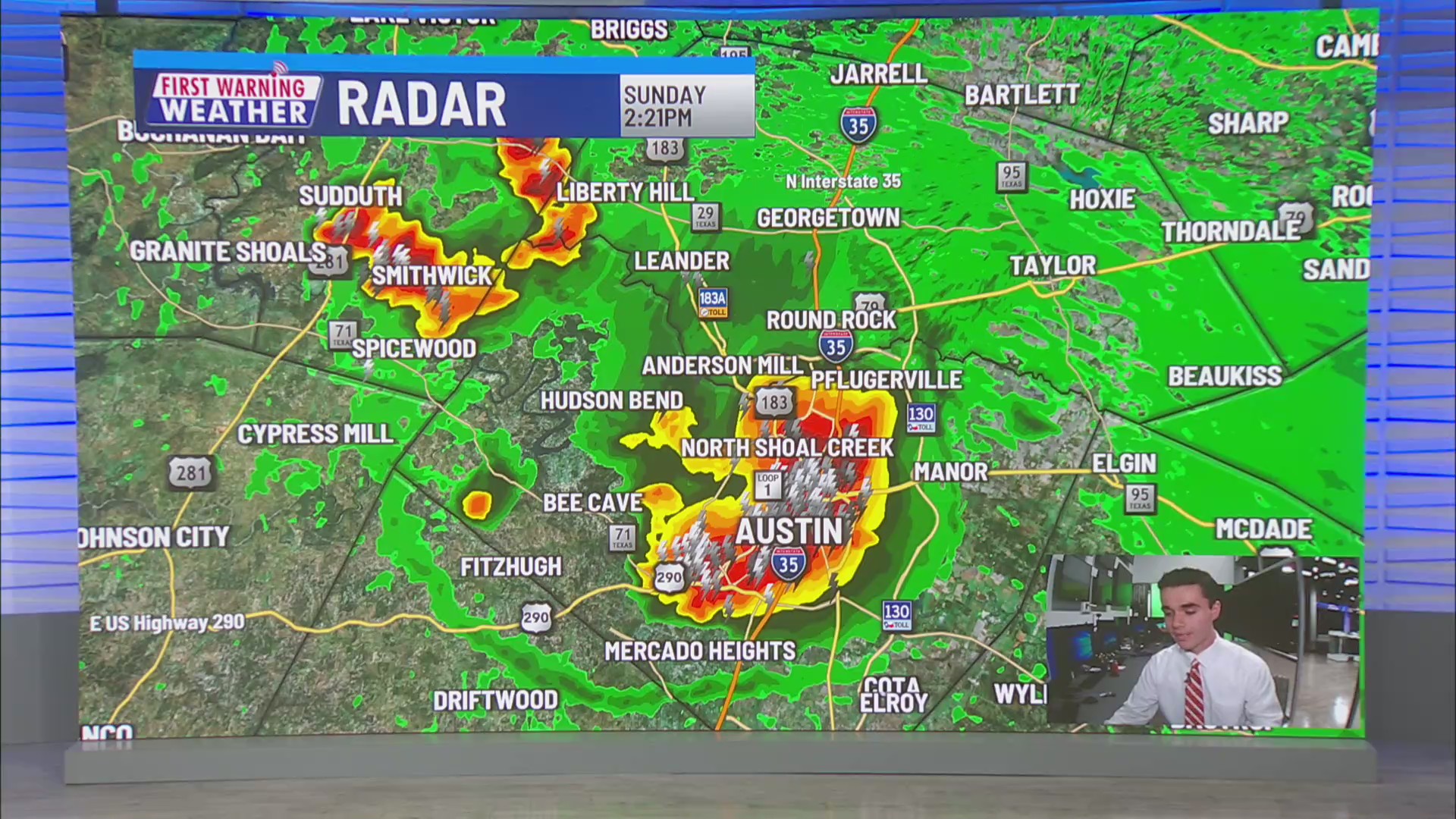 Afternoon Weather Update – KXAN Austin