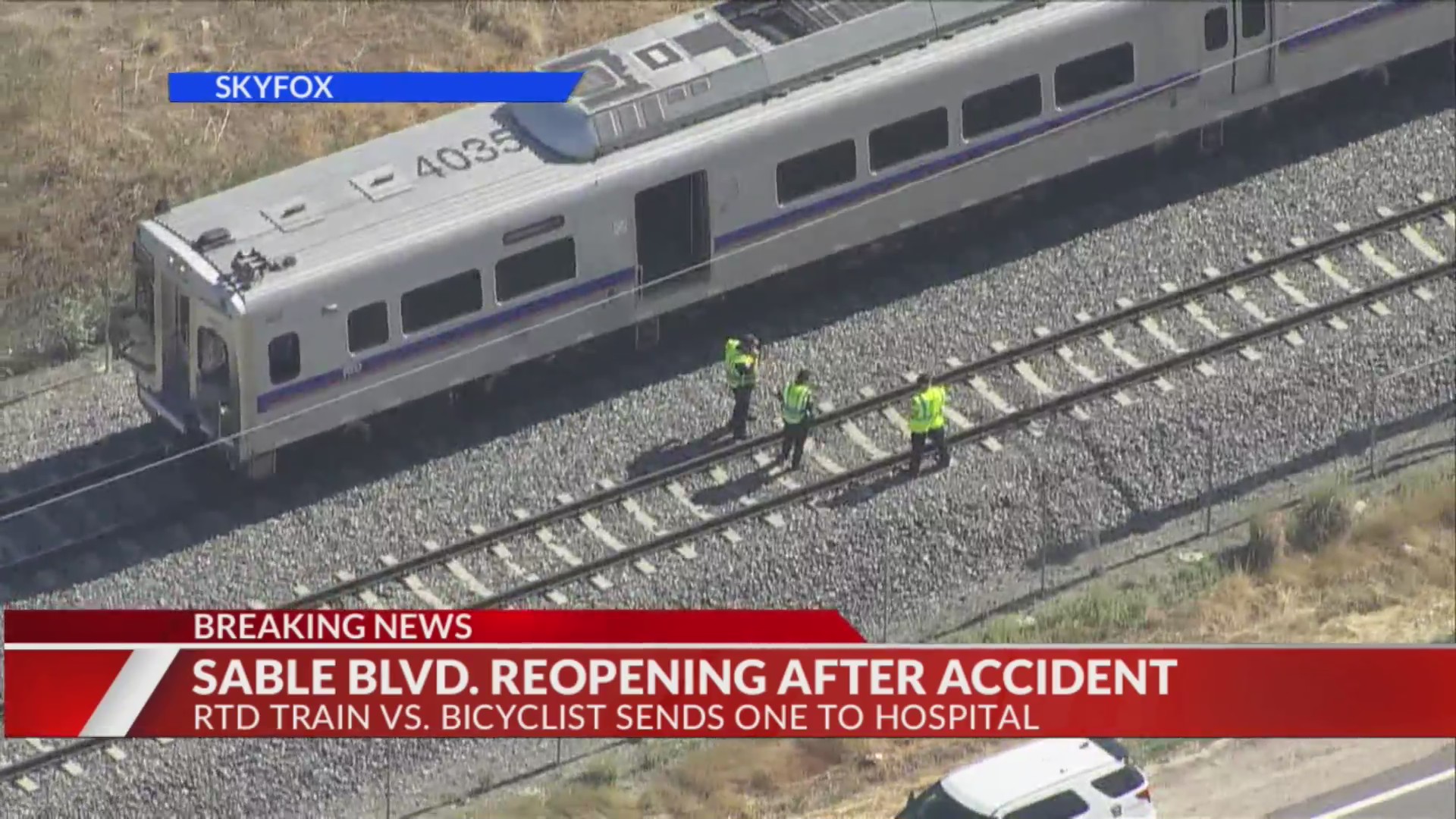 Bicyclist seriously injured after crash with RTD train in Aurora ...