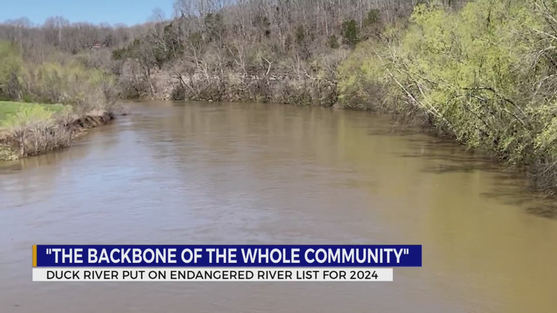 Duck River put on endangered river list for 2024 – WKRN News 2