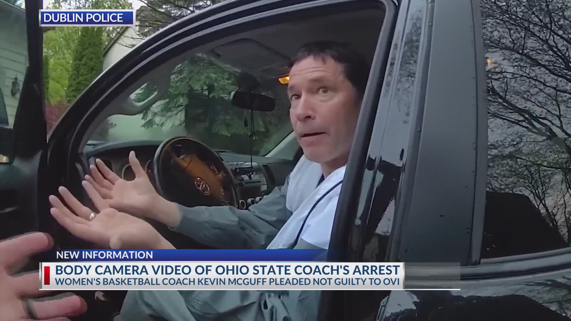 Body camera footage of Ohio State coach’s OVI arrest released – NBC4 ...