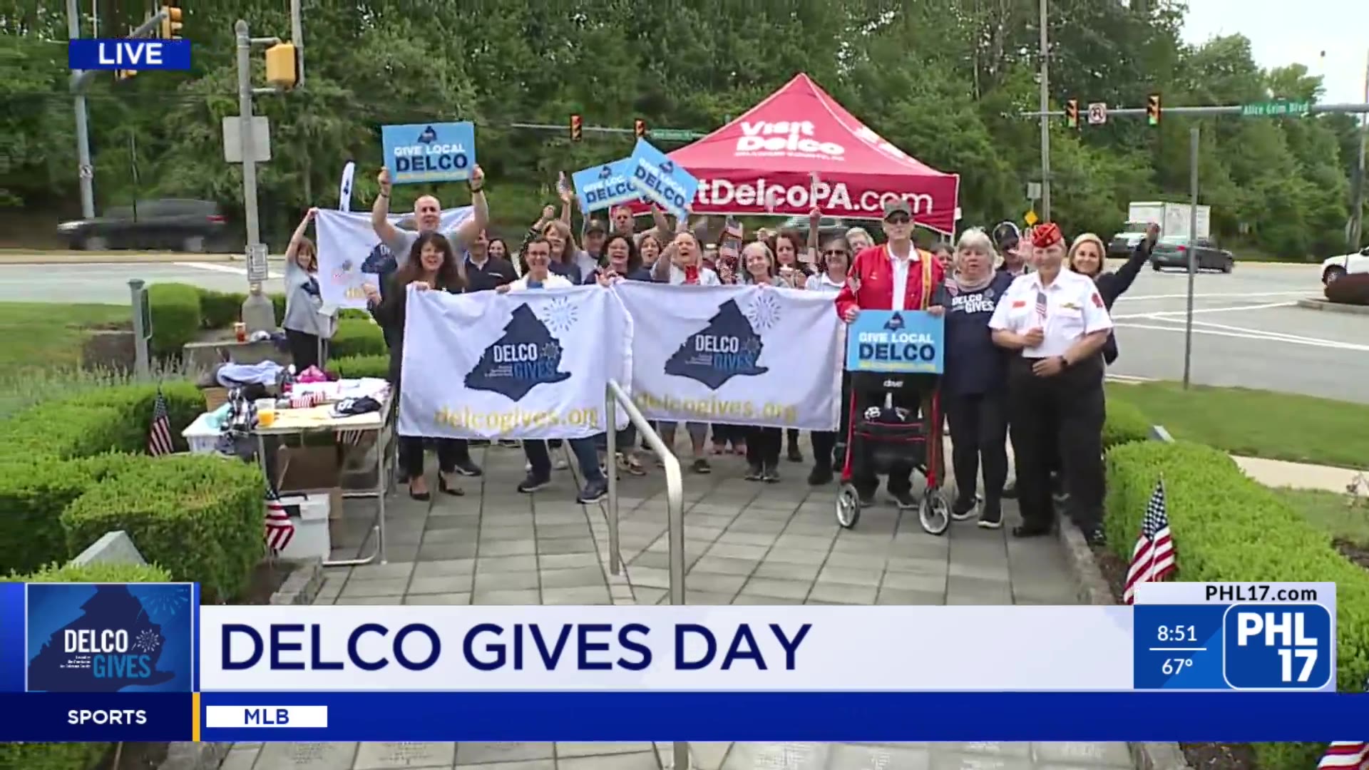 Delaware County celebrate first-ever Delco Gives Day – PHL17.com