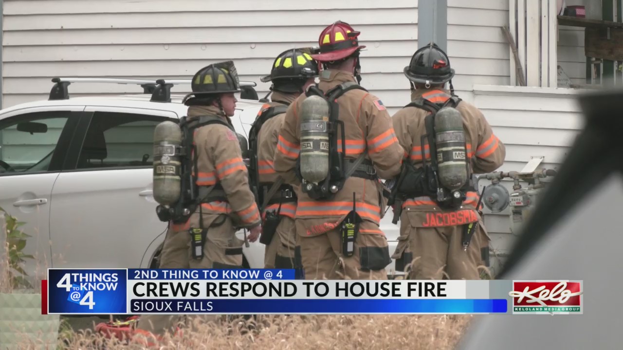 Crews respond to house fire near Gilibertos – KELOLAND.com