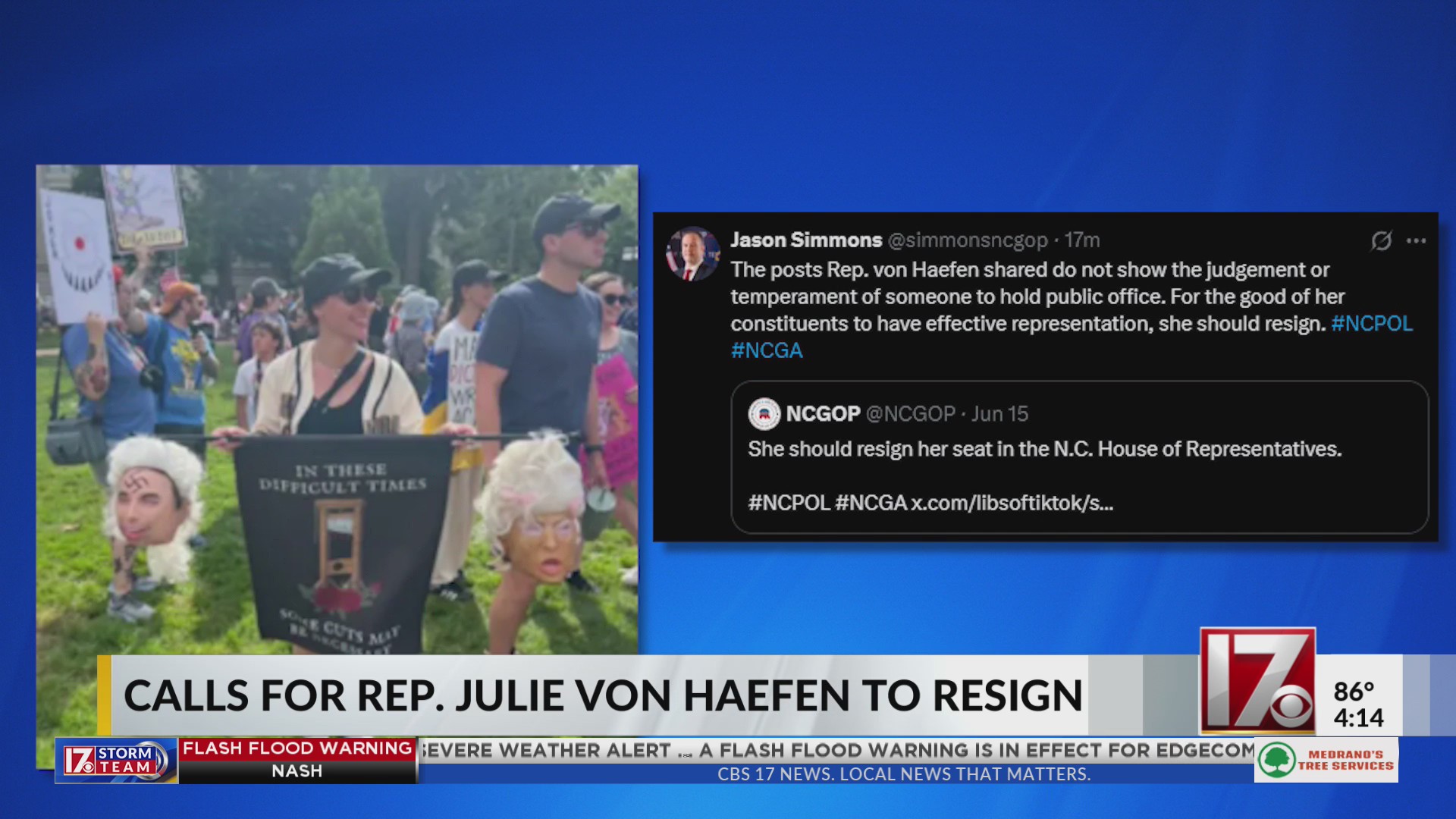 Calls for Rep. Julie Von Haefen to resign after ‘inappropriate’ No Kings social media post ...