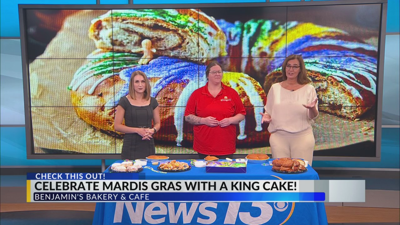 Celebrate Mardis Gras with a King Cake – Benjamin’s Bakery & Cafe – WBTW