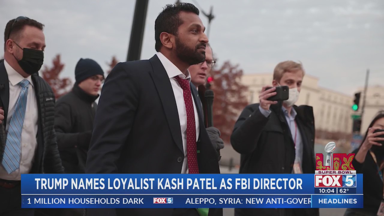 Trump taps Kash Patel for FBI director – FOX 5 San Diego & KUSI News
