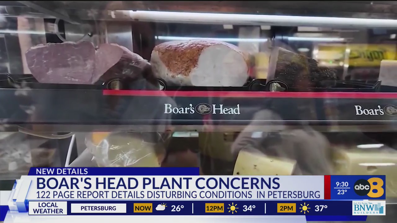 USDA releases report detailing ‘unsanitary conditions’ at Boar’s Head ...
