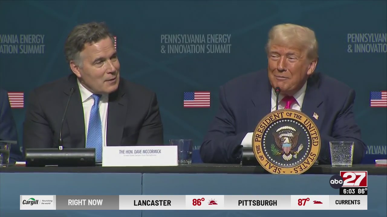 Sen. McCormick, President Trump announce $90 billion investments in ...