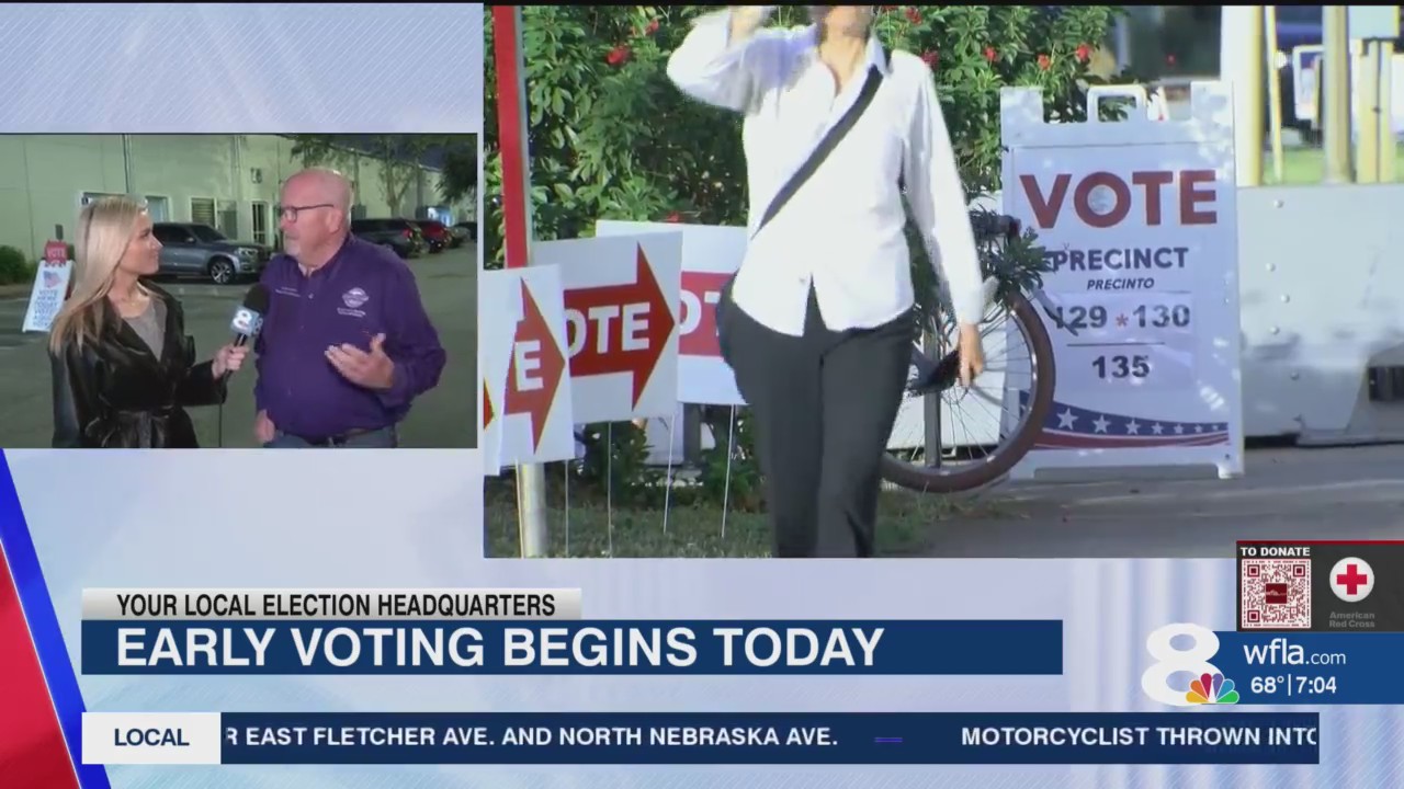 Live interview with Hillsborough County Supervisor of Elections as ...