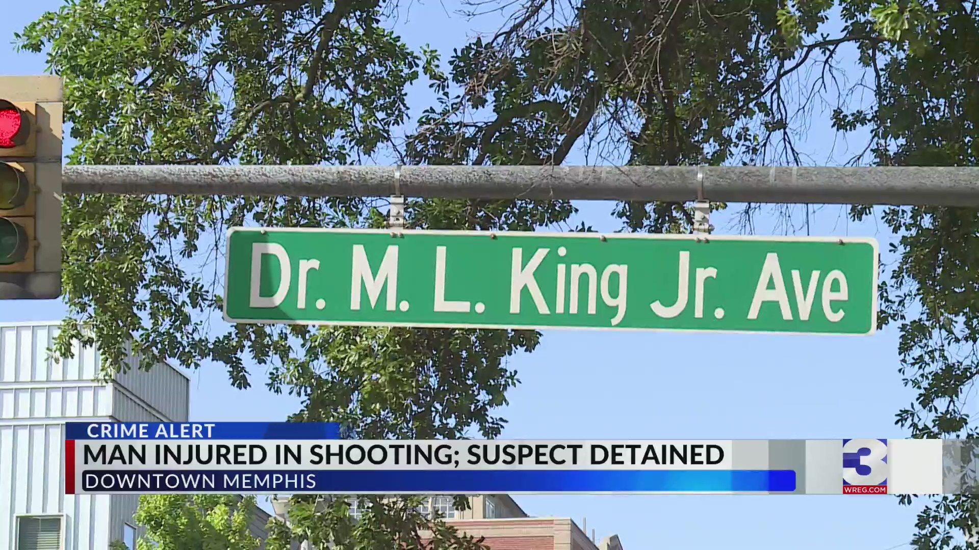 Man detained after shooting downtown – WREG.com