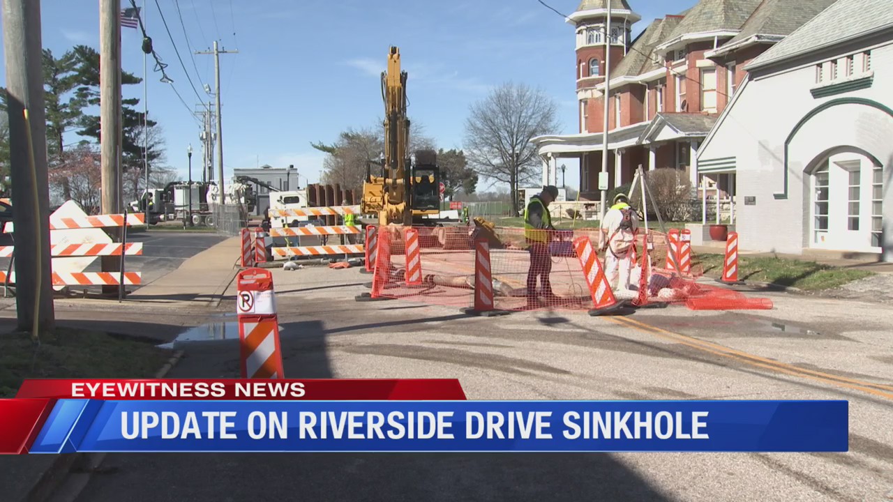 Update on Riverside Drive sinkhole following flooding – Eyewitness News ...