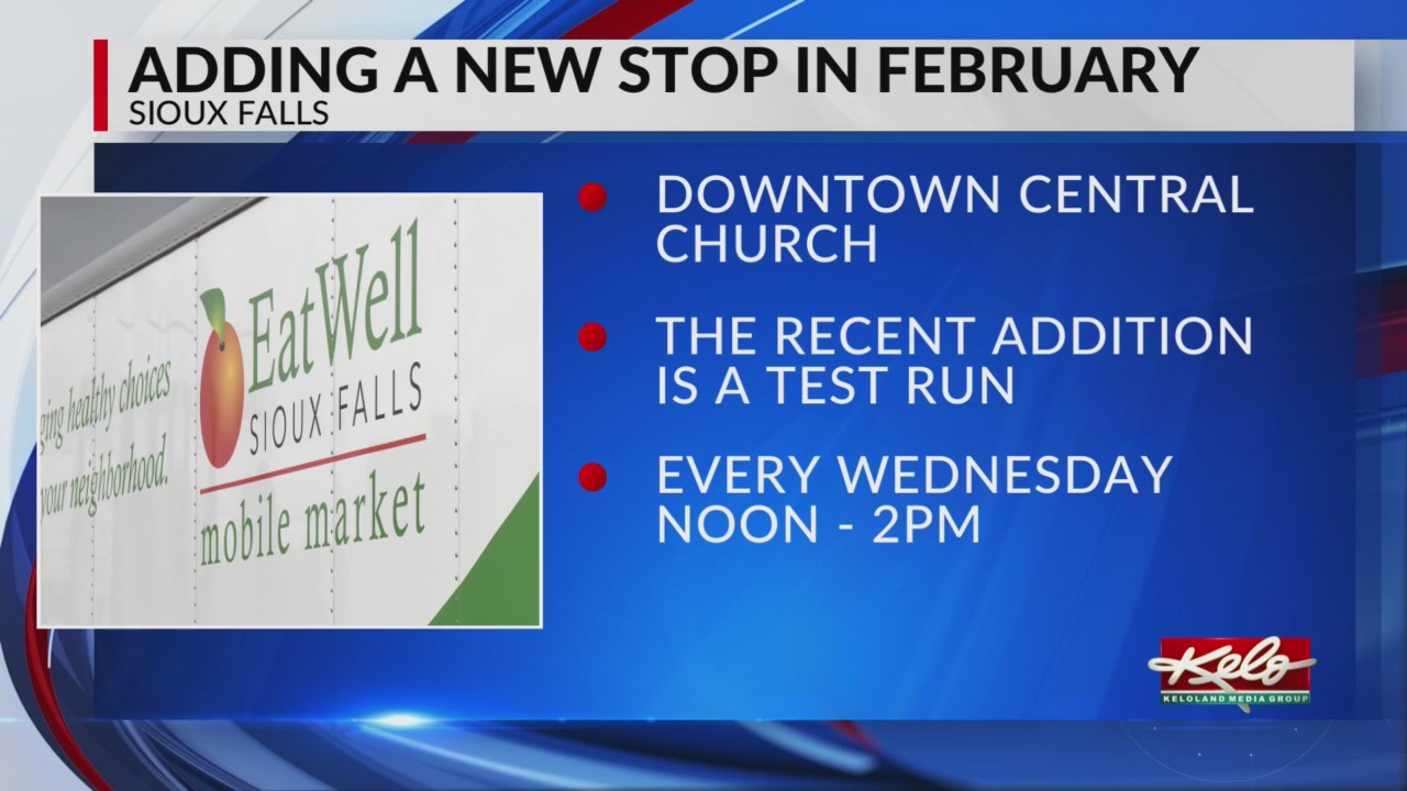 Eat Well Mobile Market now heading downtown Sioux Falls – KELOLAND.com