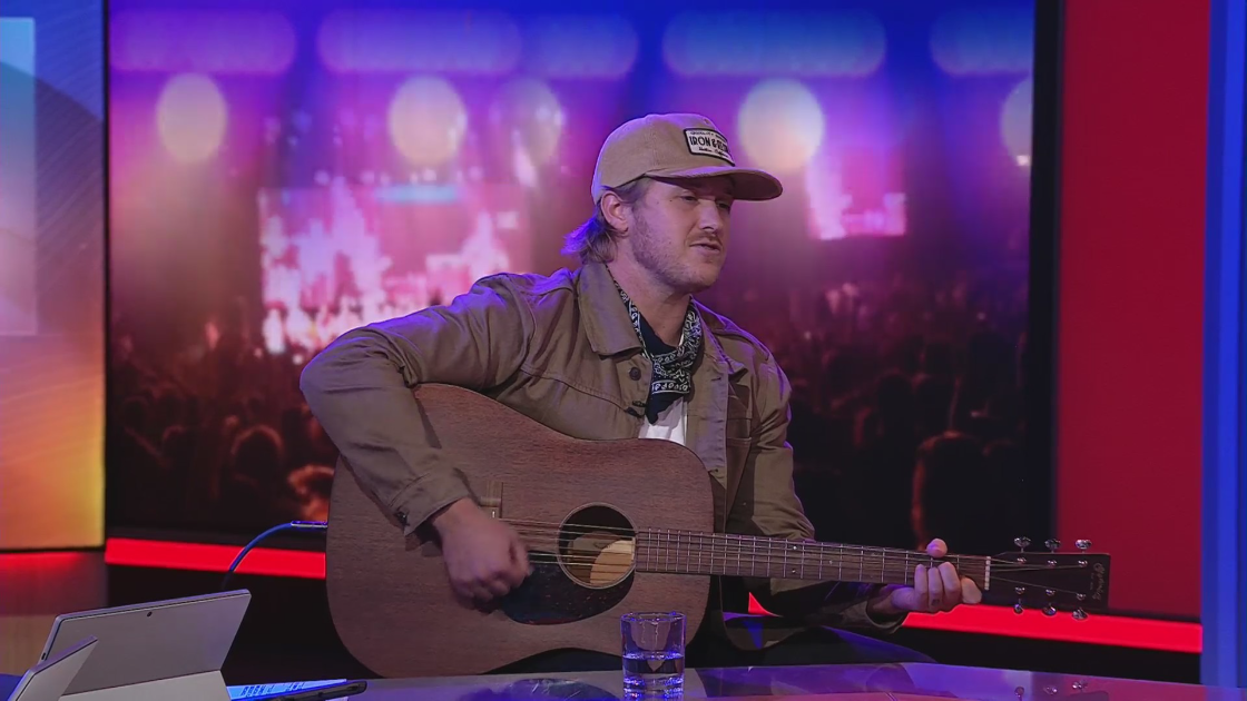 Country singer Corey Kent performs ‘Never Ready’ – KTLA