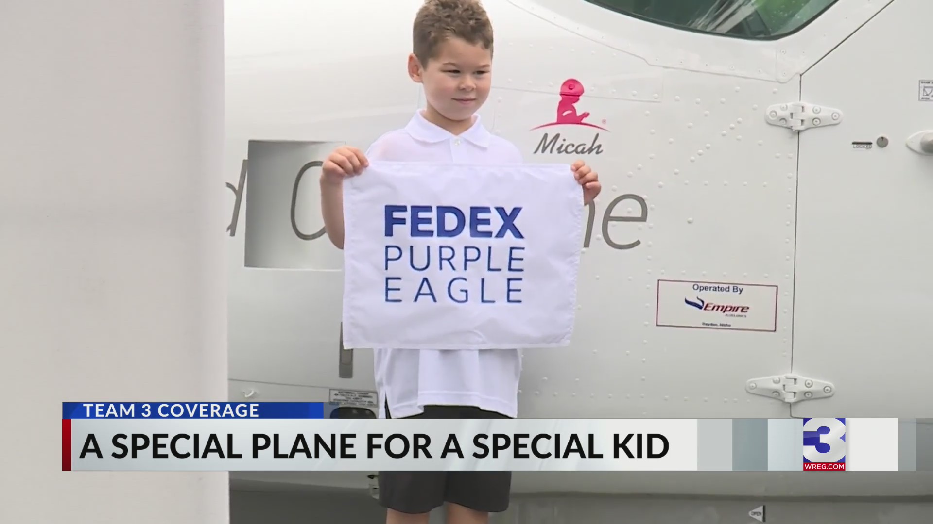 St. Jude kid named FedEx Purple Eagle honoree – WREG.com
