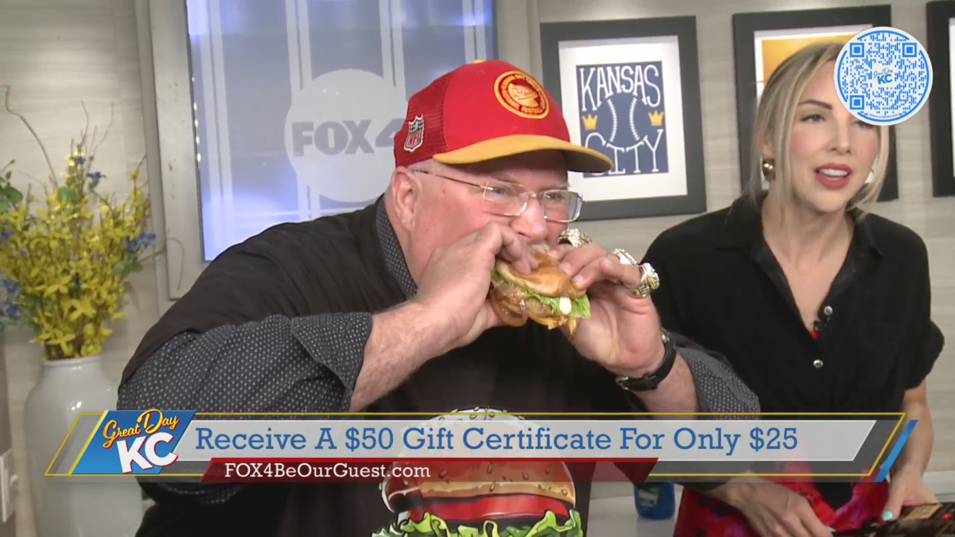 BE OUR GUEST: Celebrity Burger – FOX 4 Kansas City WDAF-TV | News ...