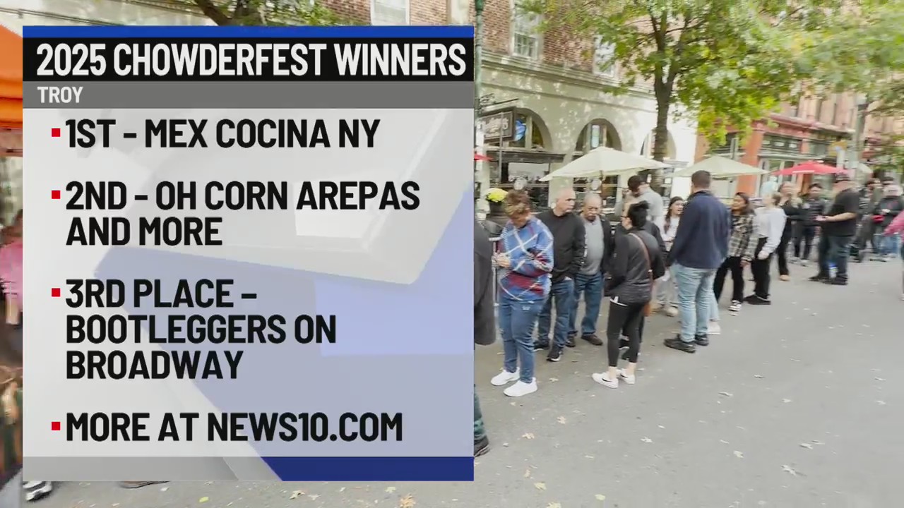 Troy Chowderfest 2025 winners – NEWS10 ABC