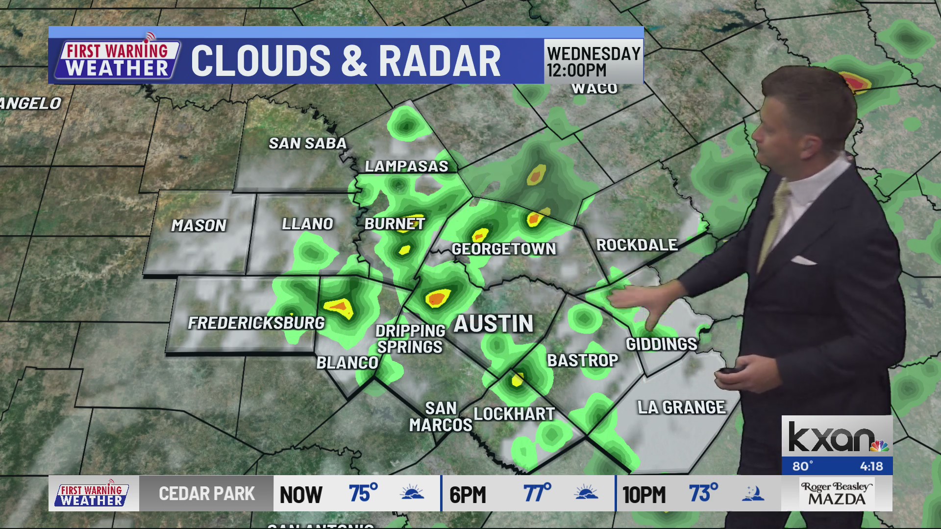 First Warning Weather with Chief Meteorologist Nick Bannin – KXAN Austin