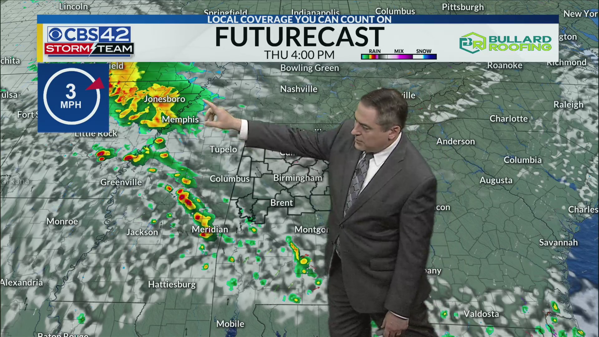 April 23rd CBS 42 News at 4 pm Weather Update – CBS 42