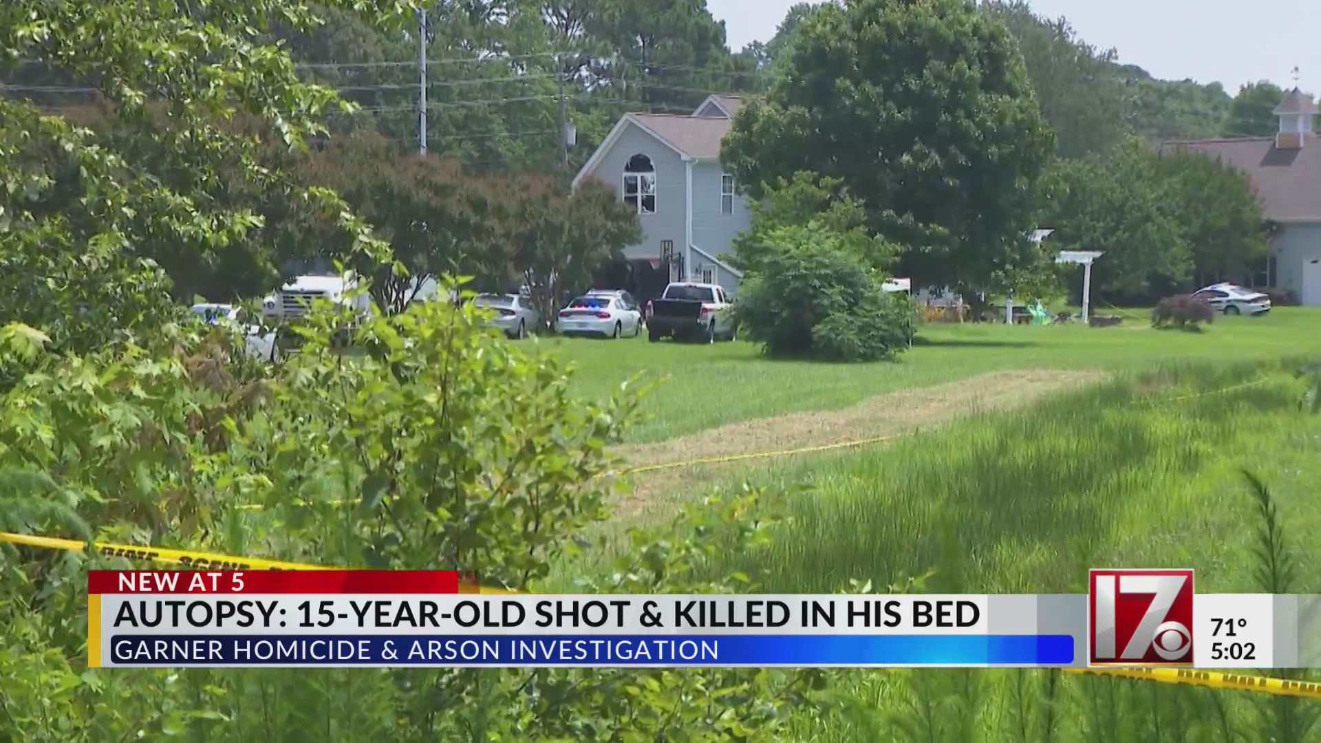 Cause of death established in Garner house fire, homicide case – CBS17.com