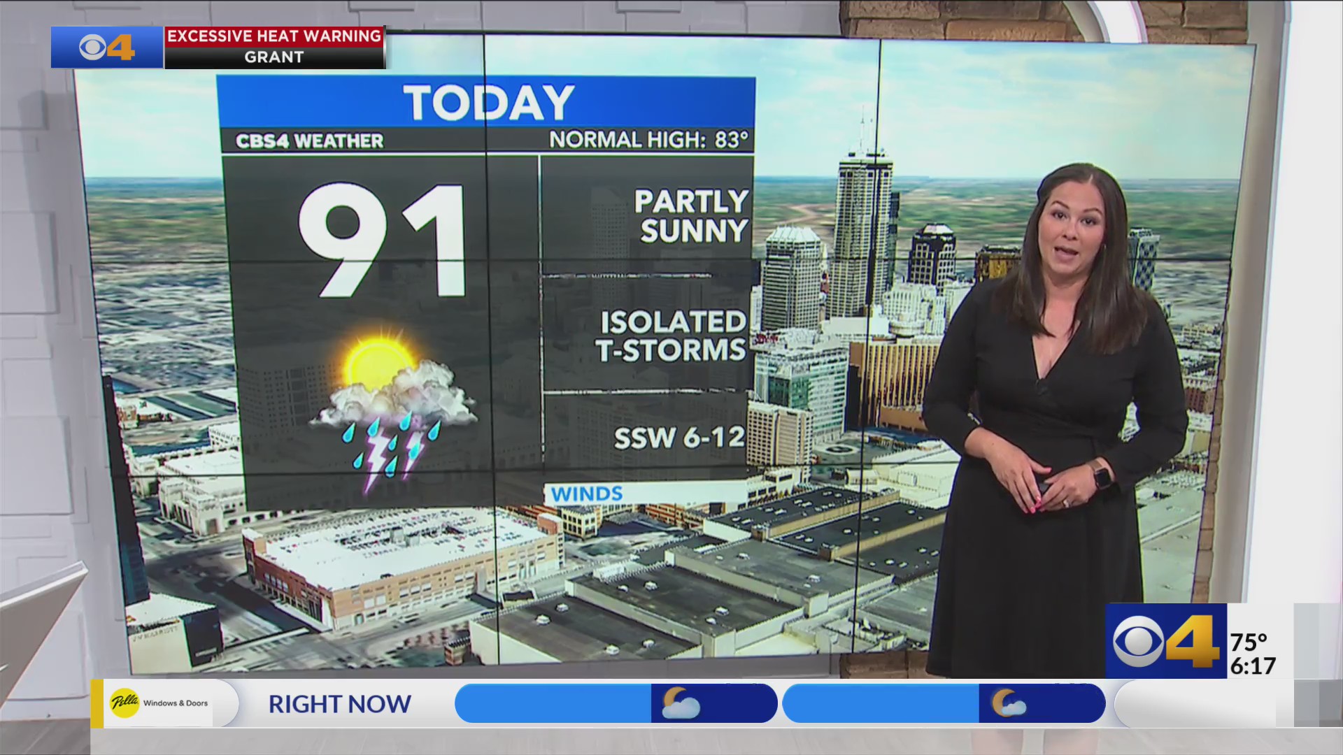 Rain chances dropping; hottest of the year on the way! – WTTV CBS4Indy