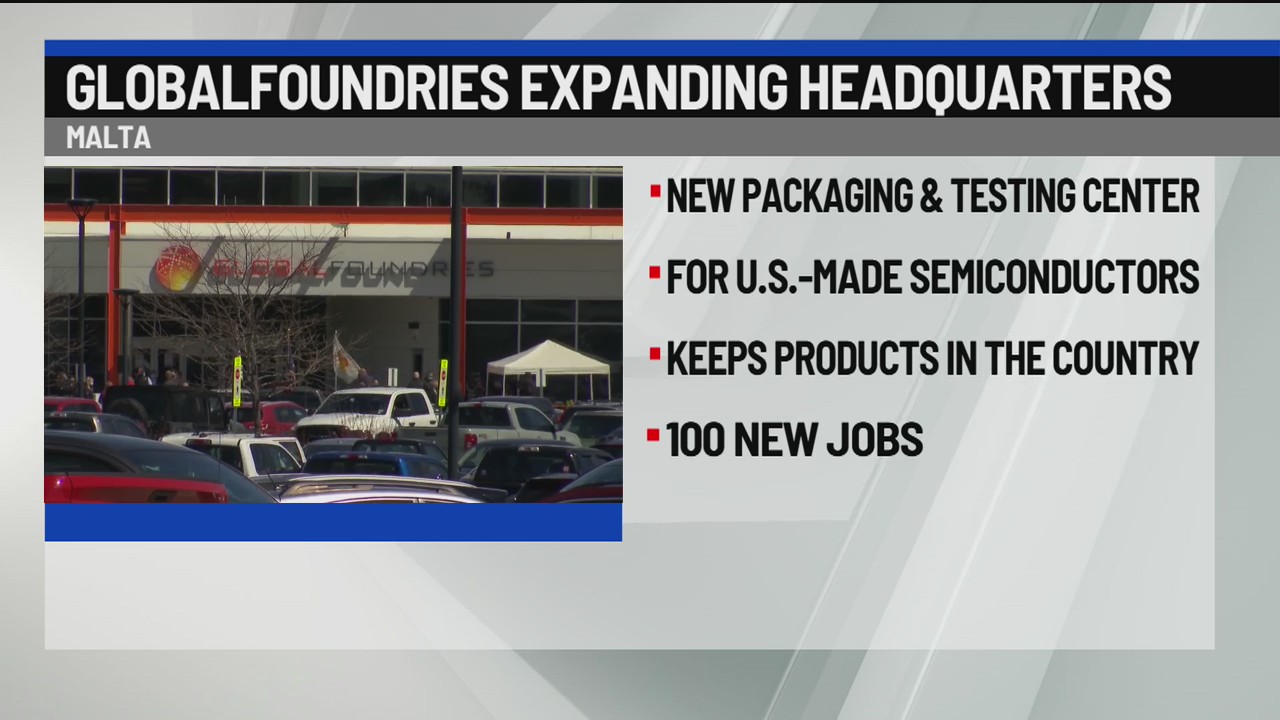 GlobalFoundries expanding headquarters – NEWS10 ABC