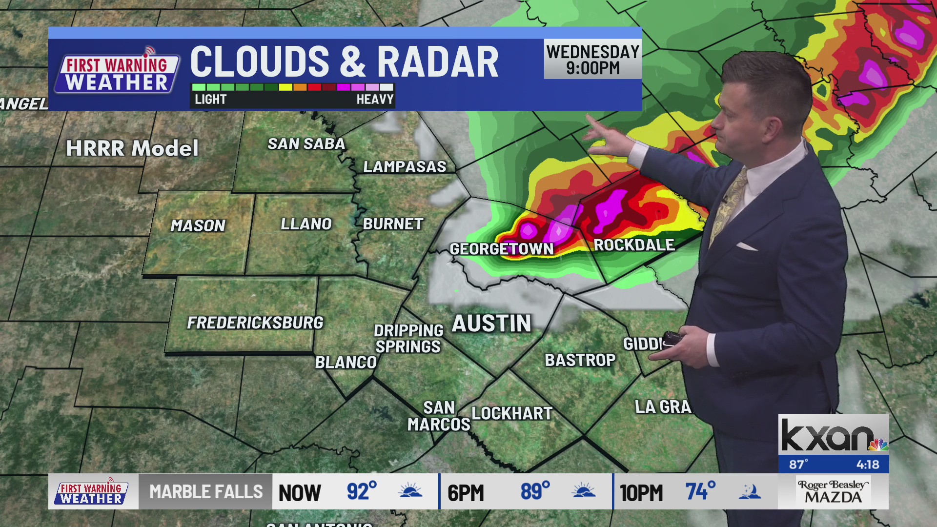 First Warning Weather Early Evening Forecast with Chief Meteorologist ...