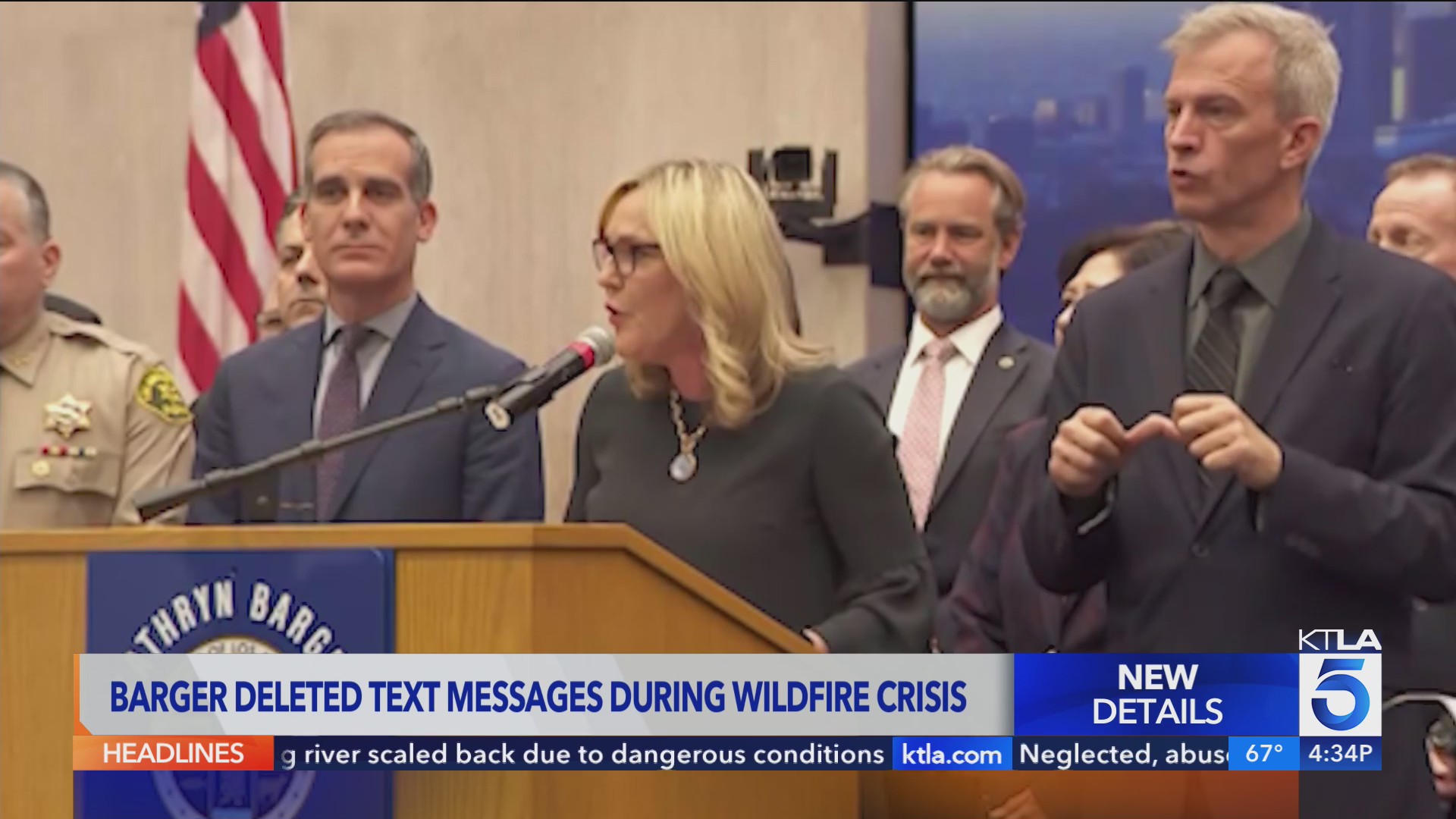 LA County Supervisor Kathryn Barger under fire for deleting texts ...