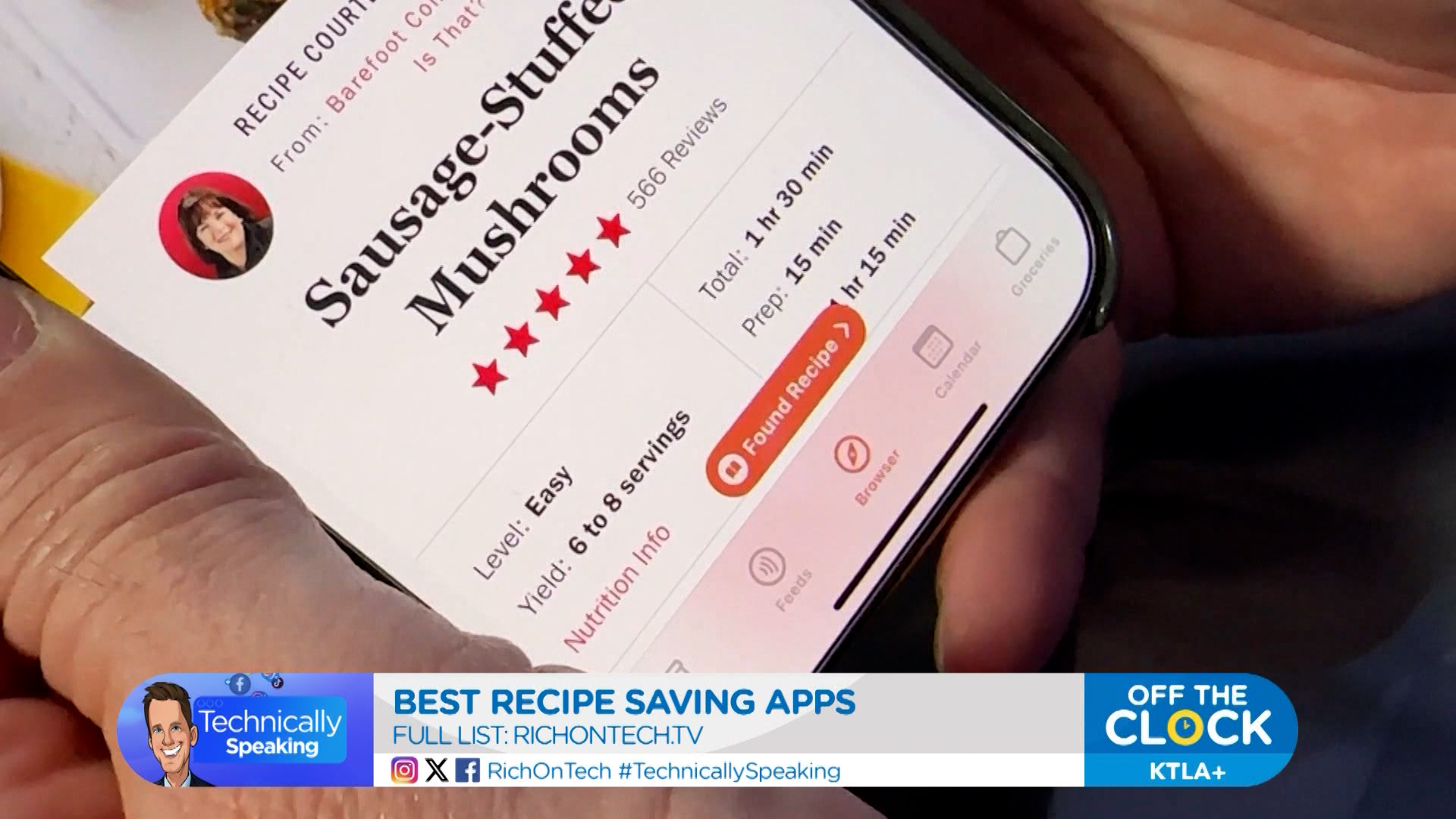Technically Speaking: Best recipe apps – KTLA