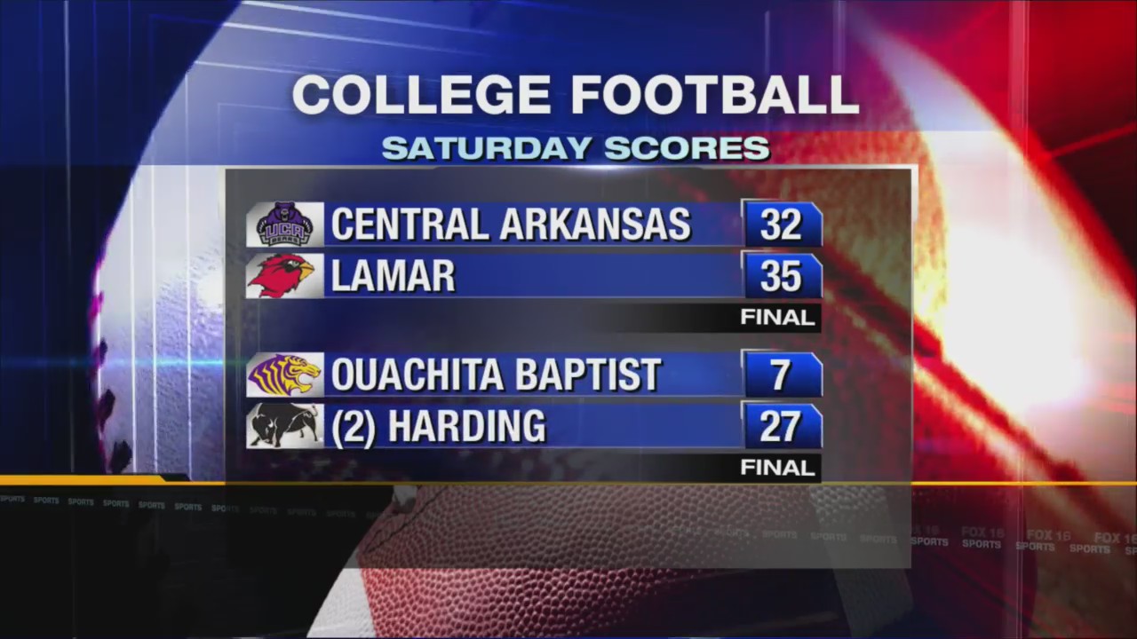 Arkansas College Football Scoreboard: Week 5 – KLRT – FOX16.com