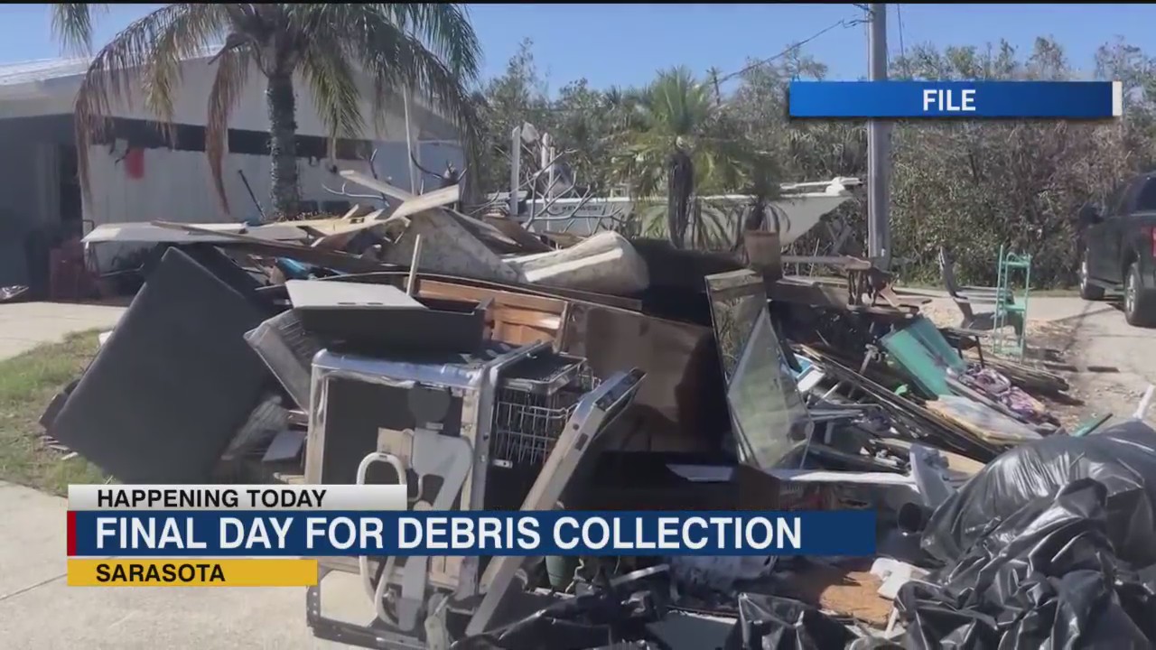 City of Sarasota begins final storm debris pick-up – WFLA