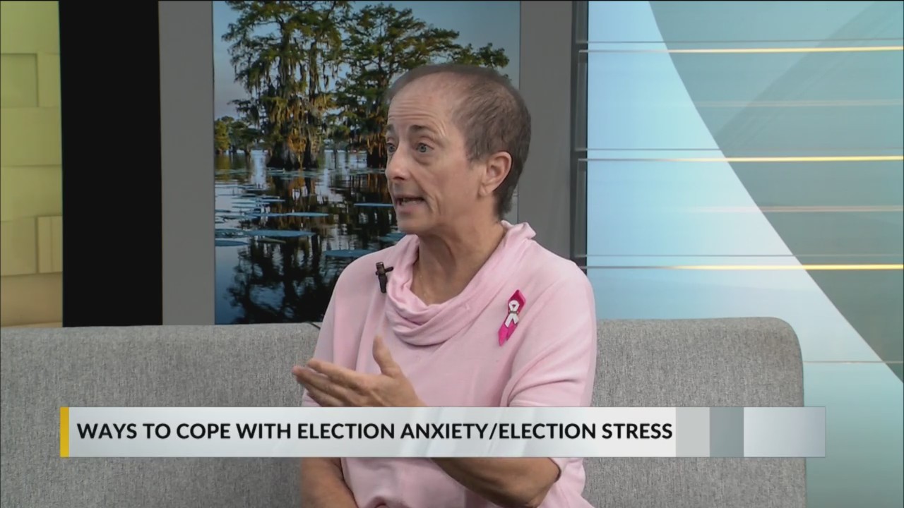 Therapist Susan Harrington explains ways to cope with Election Anxiety ...