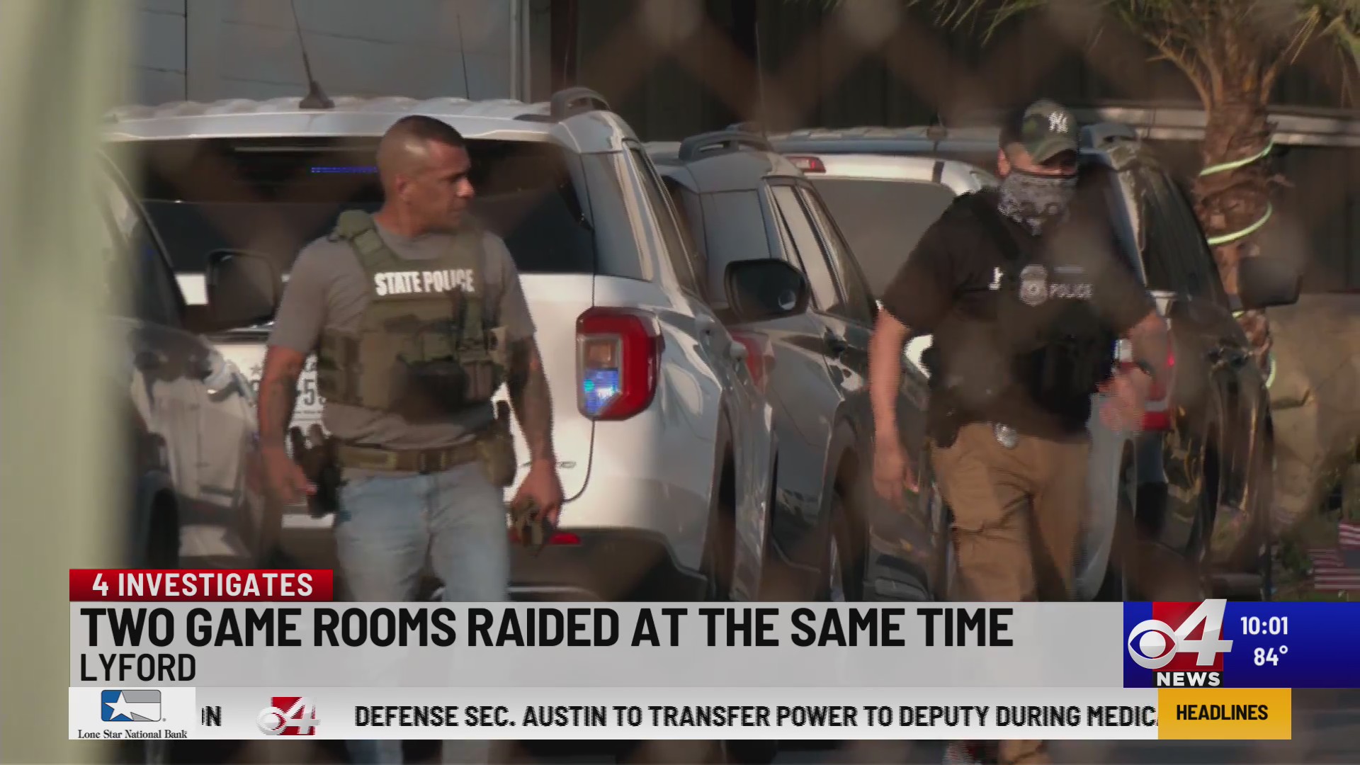 HSI raids 2 Willacy County game rooms – KVEO-TV