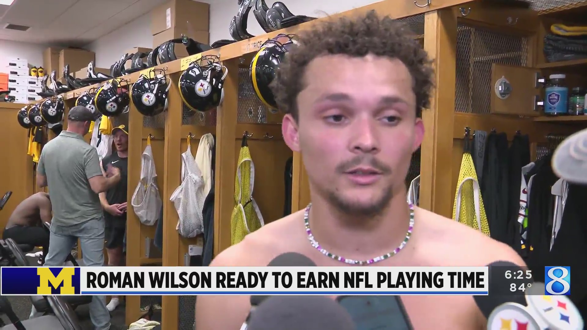 Roman Wilson ready to earn NFL playing time – WOODTV.com