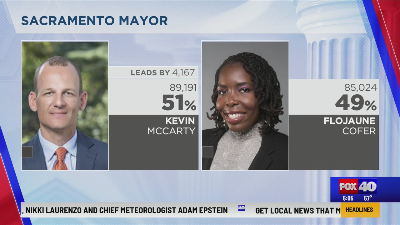 Cofer continues to narrow McCarty’s lead in race for Sacramento mayor ...