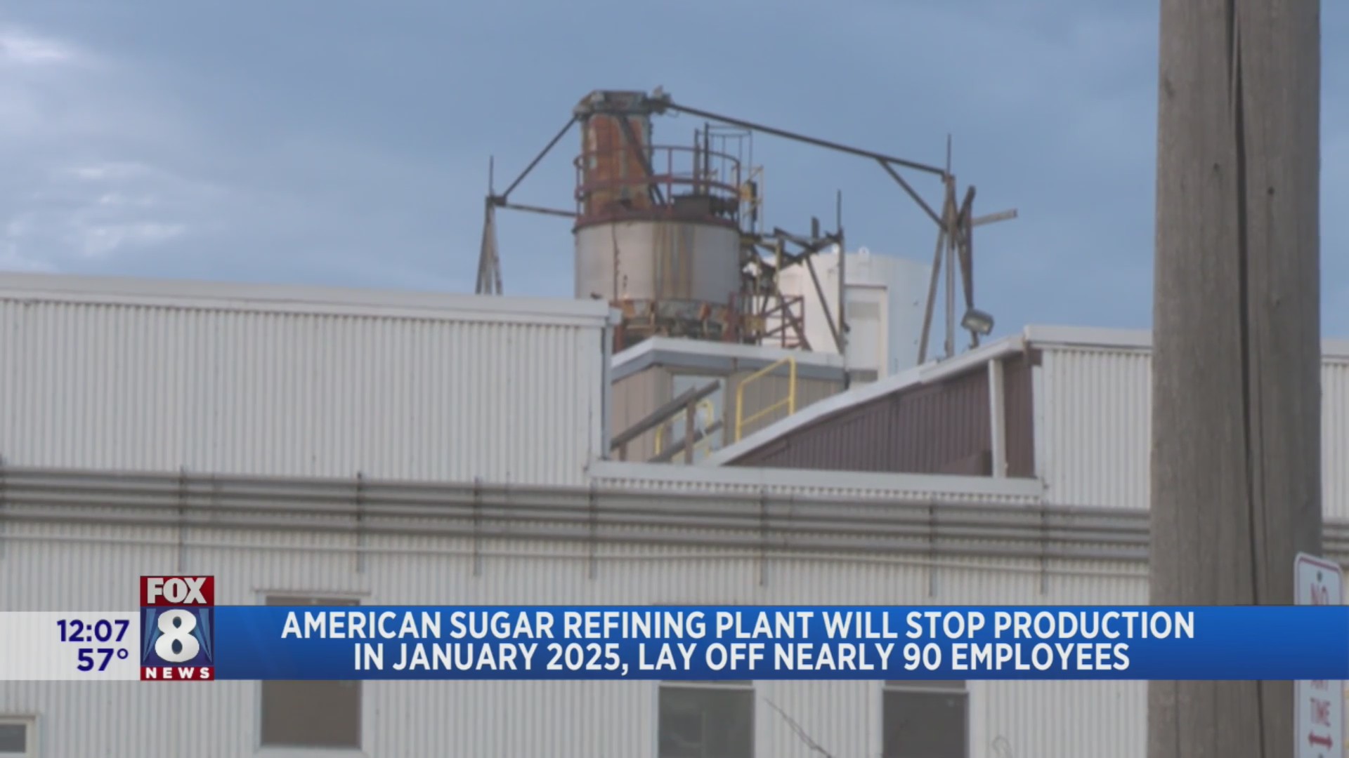 American Sugar refining plant stopping production – Fox 8 Cleveland WJW