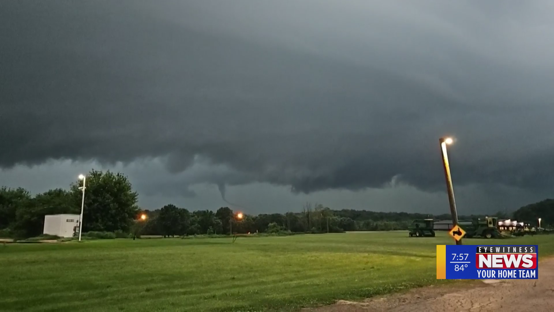 Video captures funnel cloud forming over Rockford during Monday’s ...