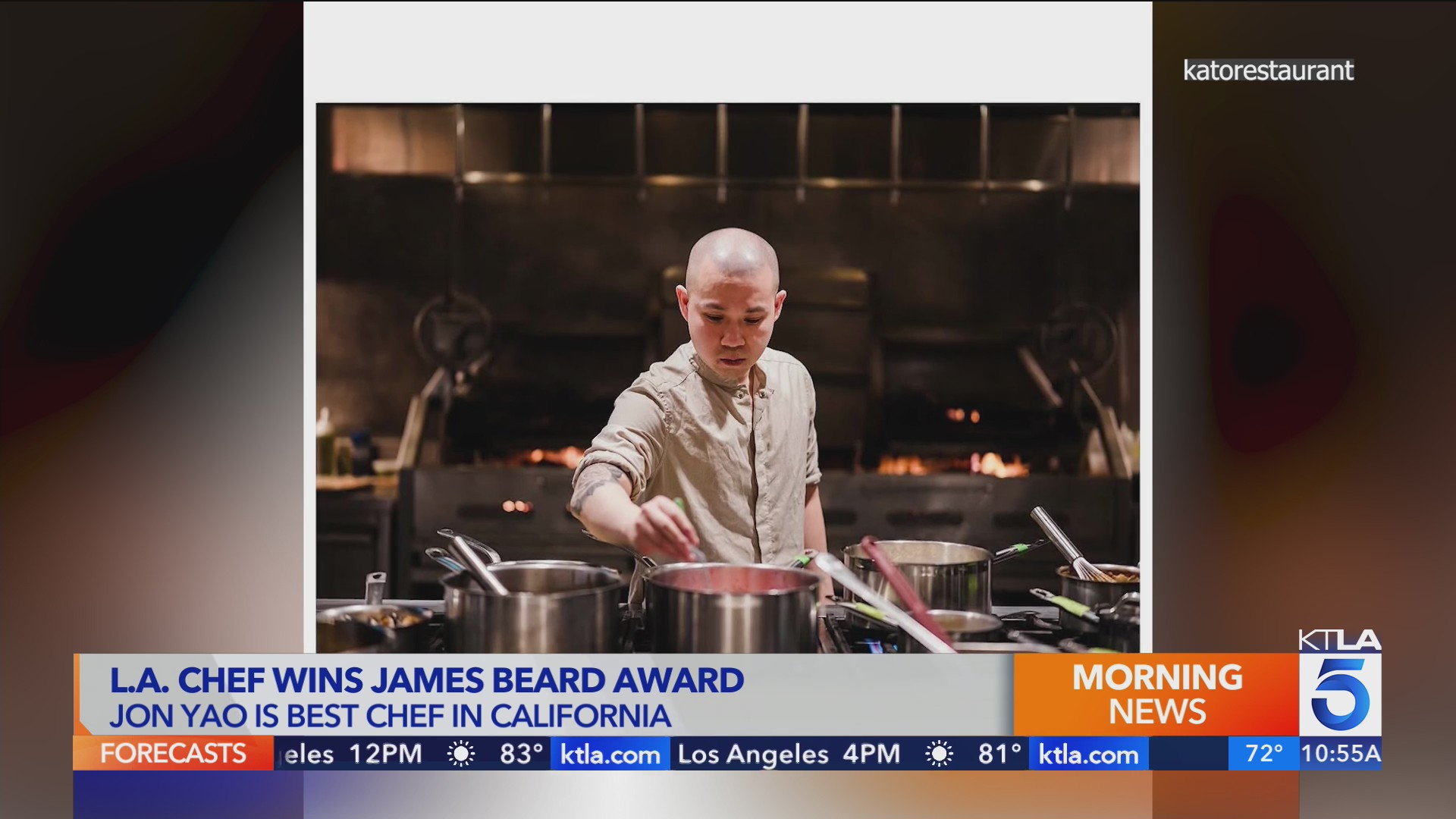 Chef at Los Angeles Michelin-starred named California’s best at ‘Oscars ...