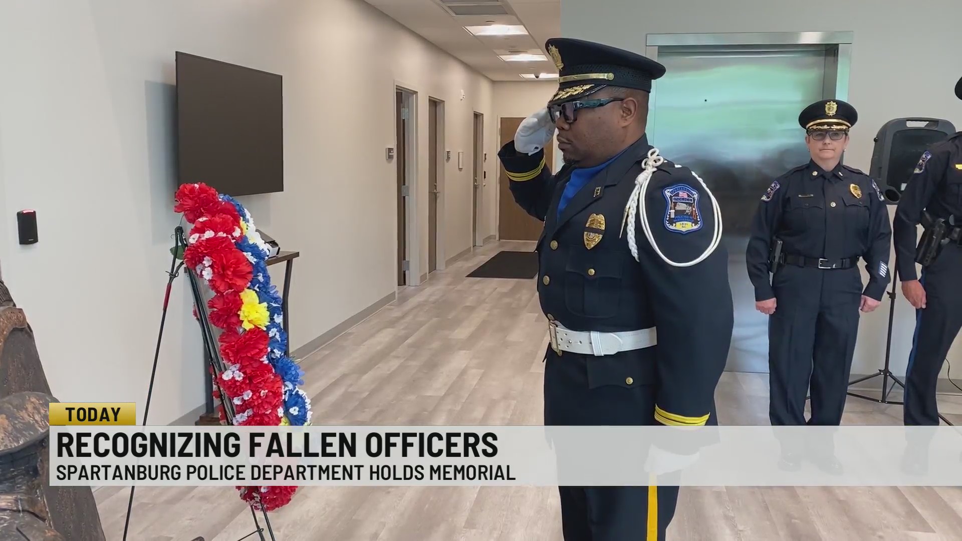 Fallen officers honored at Spartanburg Police Department – WSPA 7NEWS