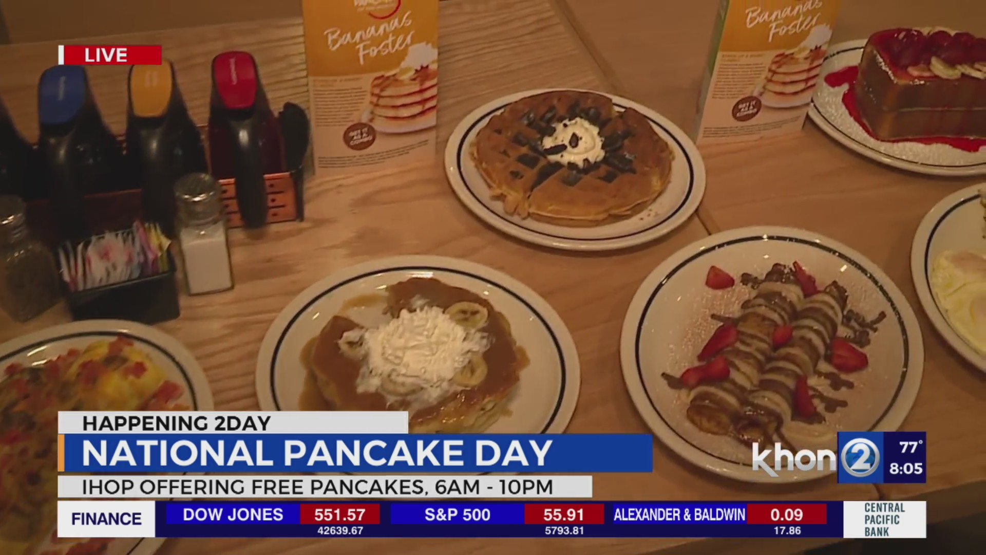 Celebrate National Pancake Day at IHOP – KHON2