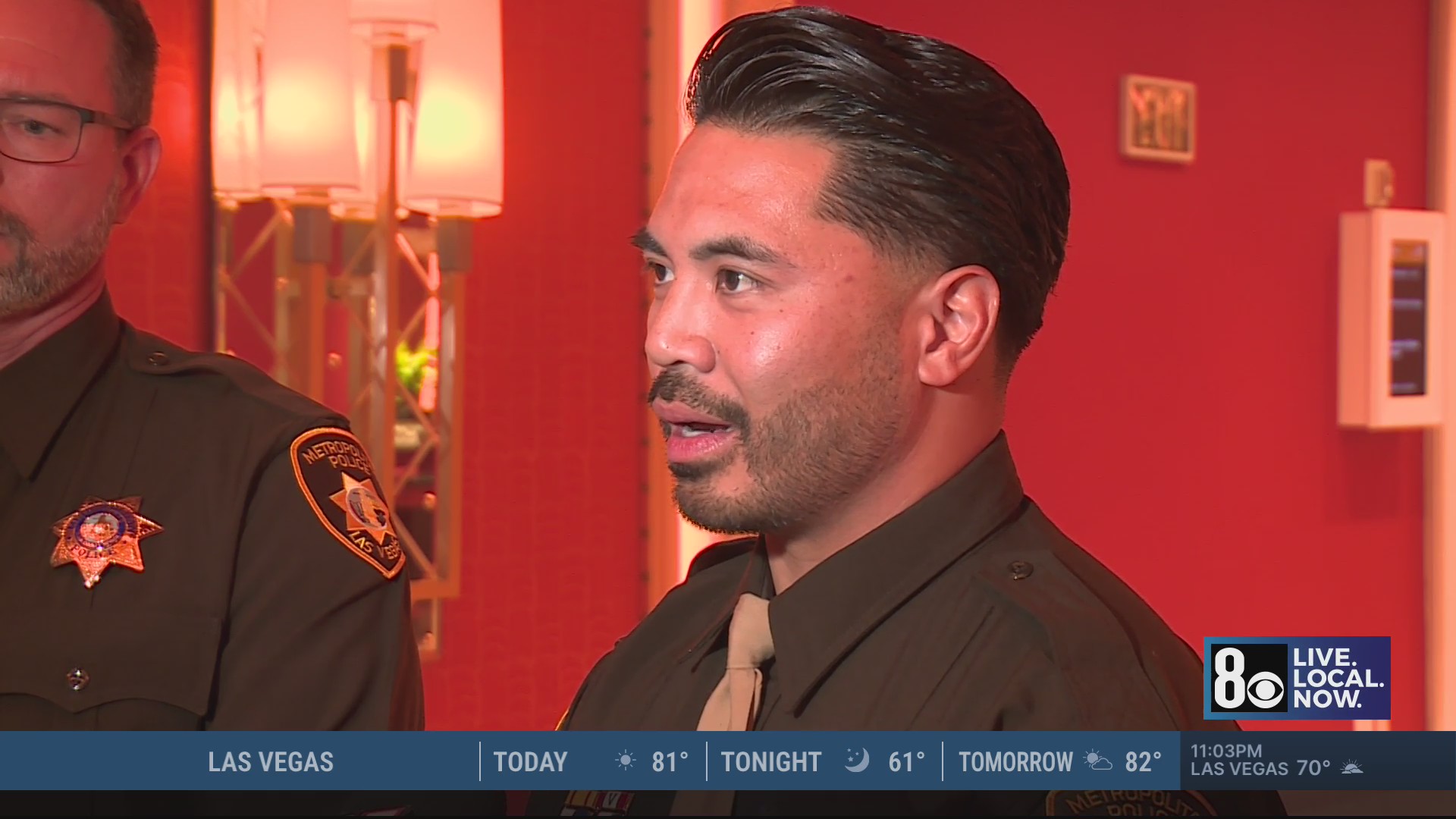 LVMPD honors officers’ heroism at Best of the Badge Gala – KLAS