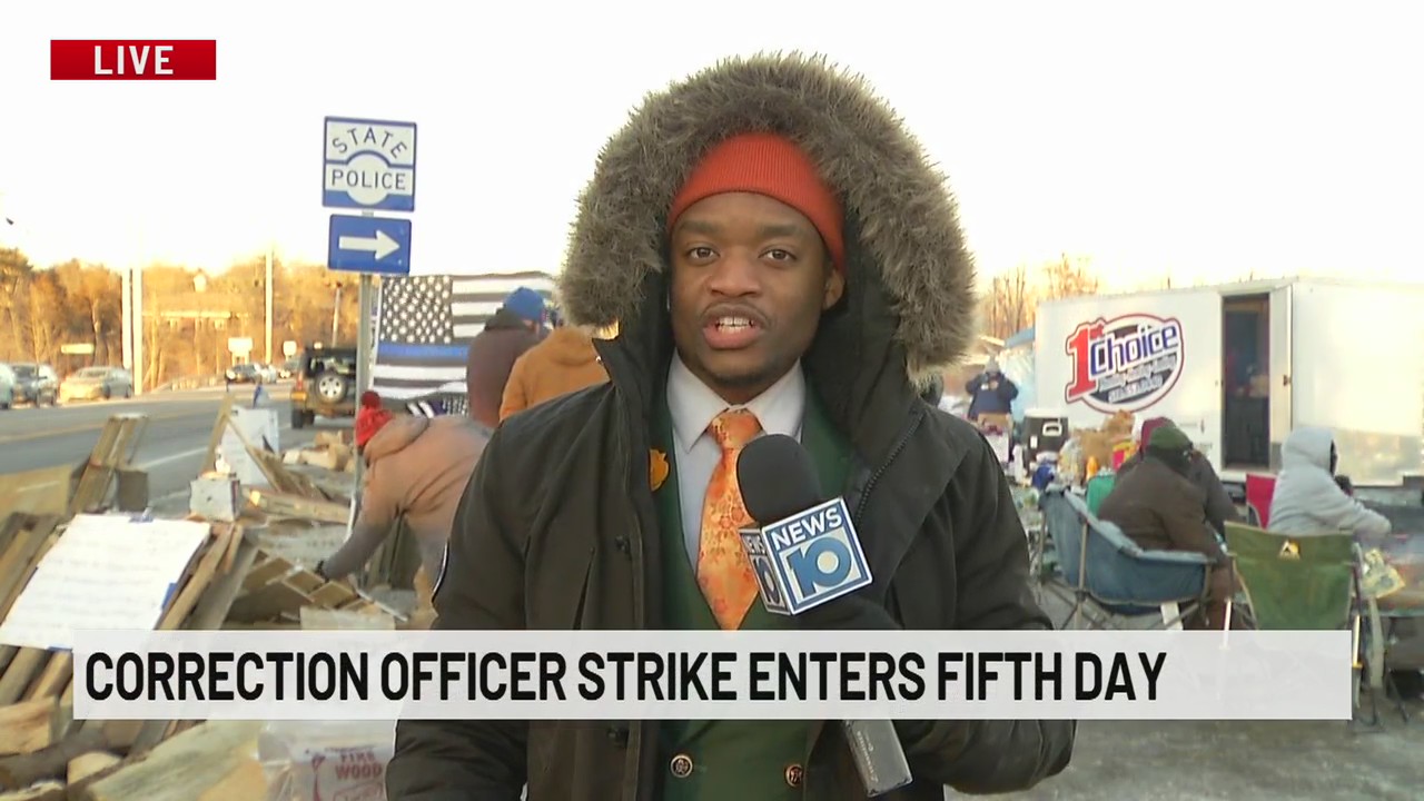 5PM LIVE: Day 5 of statewide CO protests persist at Coxsackie – NEWS10 ABC