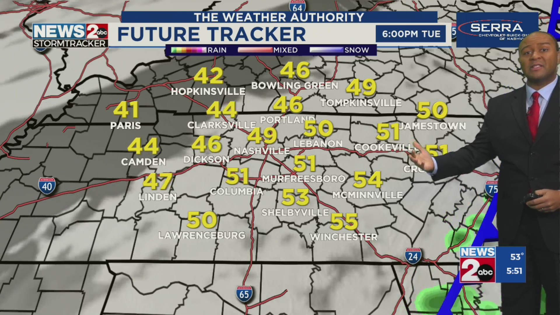 December 10, 2024 Morning Forecast – WKRN News 2