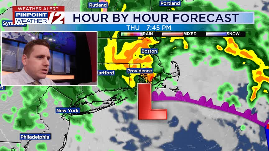 WPRI 12 Weather Alert 5/22/25: Heavy Rain, Gusty Winds This Afternoon ...