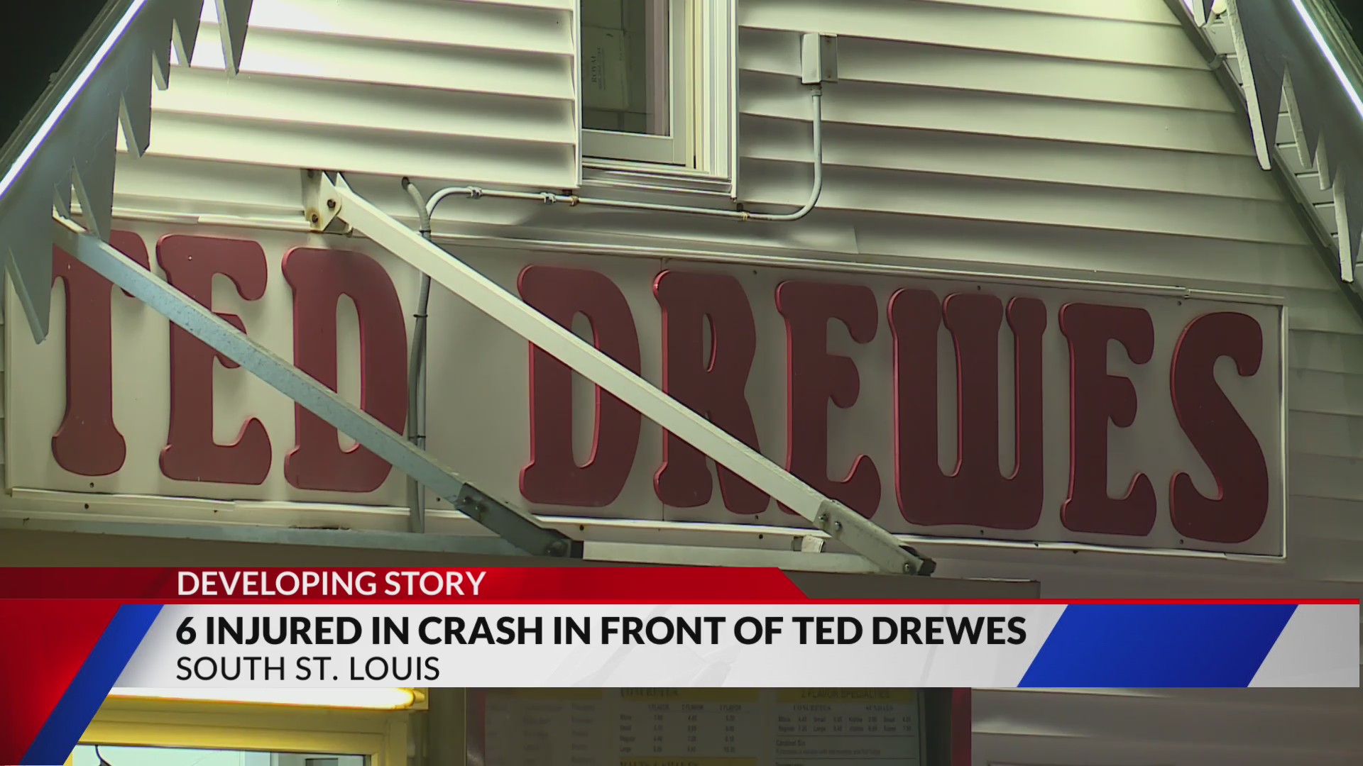 6 people hospitalized after being struck by vehicle at Ted Drewes on ...
